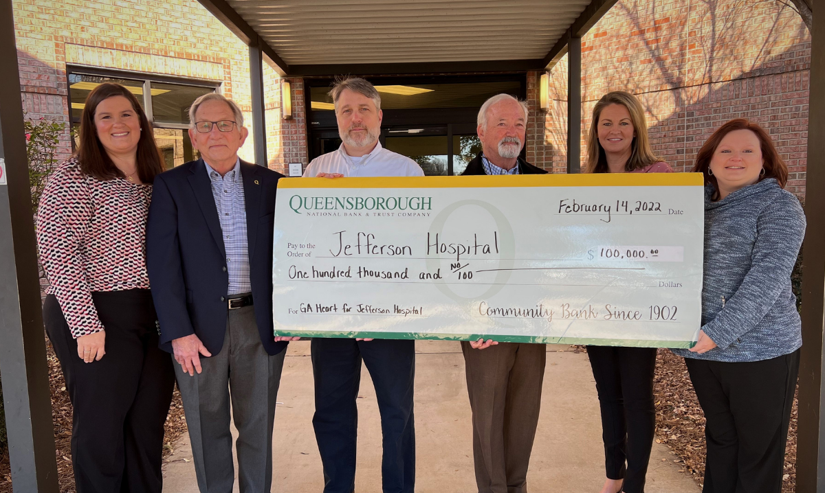 Queensborough Donates to Jefferson Hospital through GA Heart Hospital ...