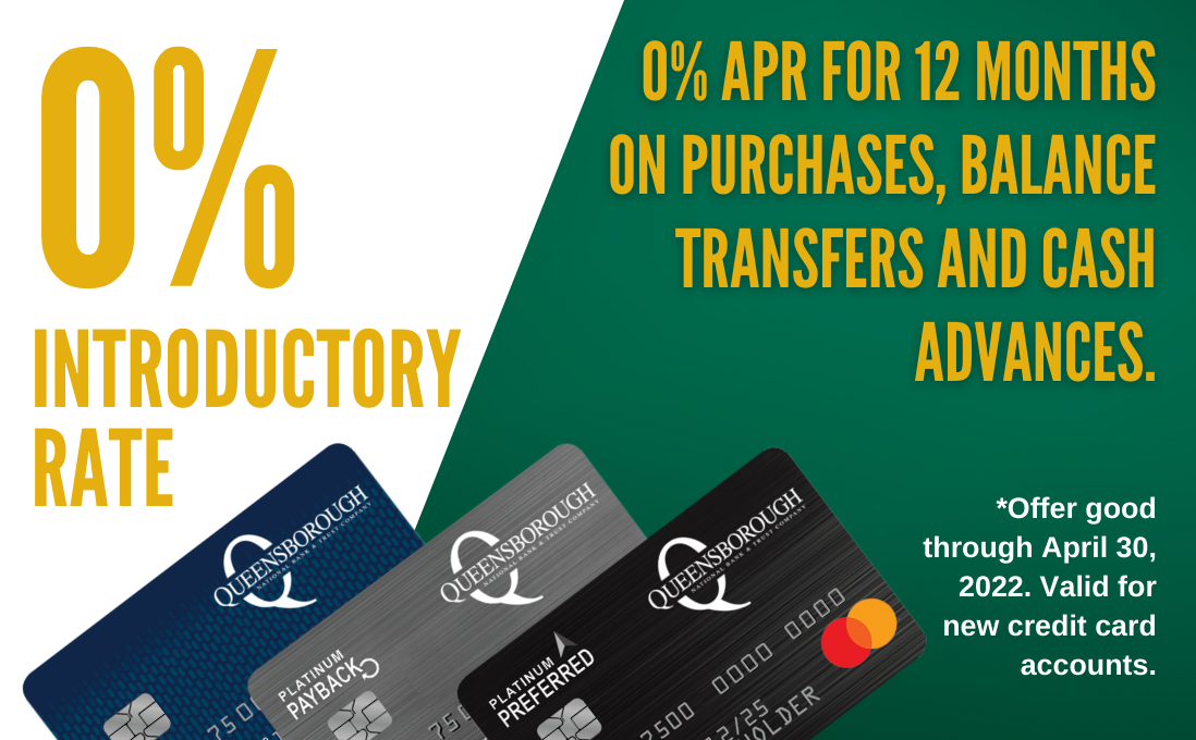 Credit Cards | Queensborough National Bank & Trust Co.